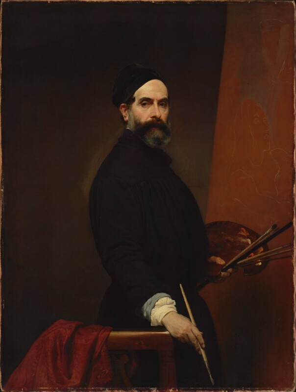 Selfportrait at 57 years old, Francesco Hayez