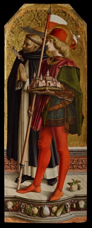 Trittico di San Domenico - San Pietro Martire e San Venanzio, Carlo Crivelli